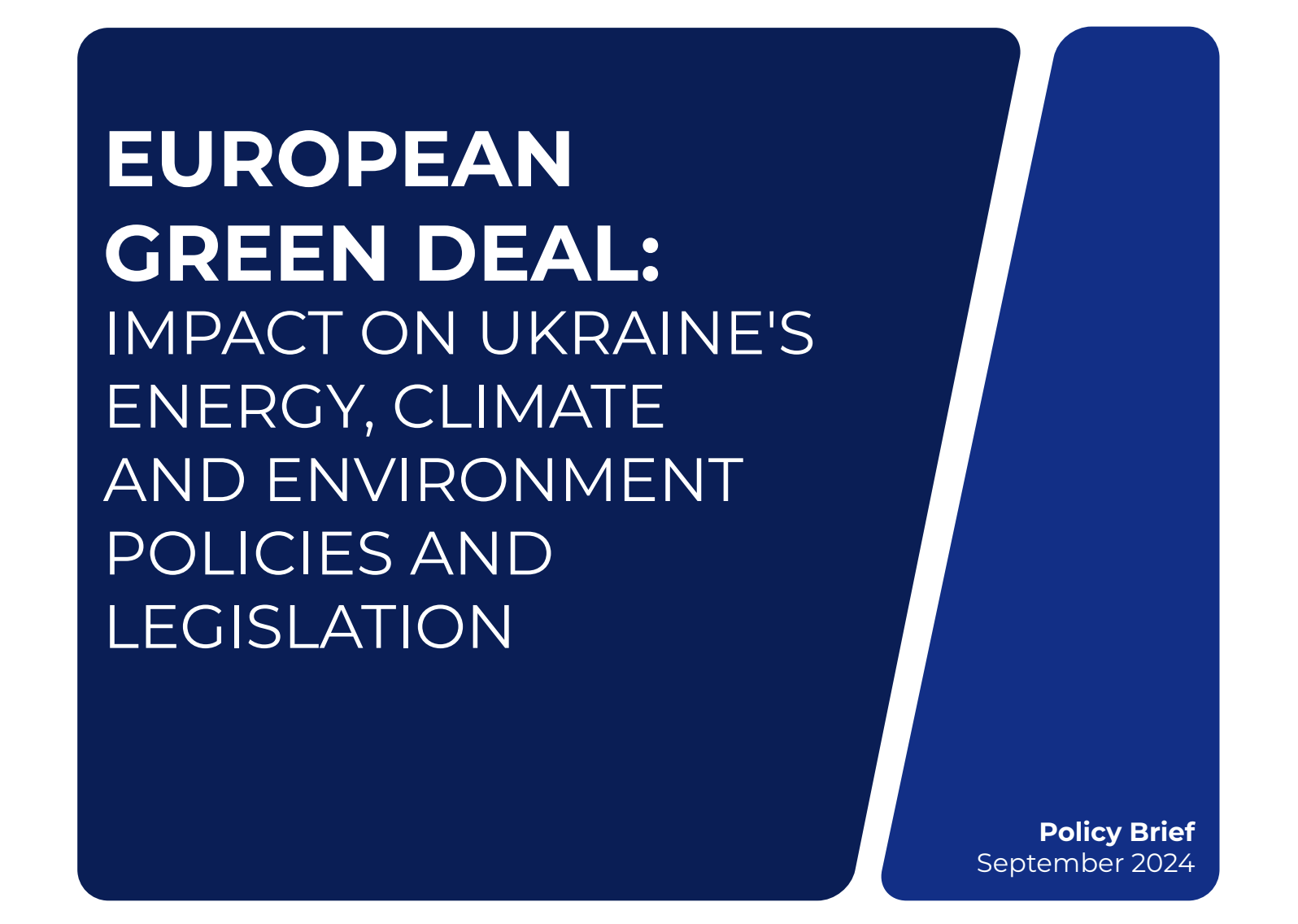 European Green Deal: Impact on Ukraine's Energy, Climate and ...