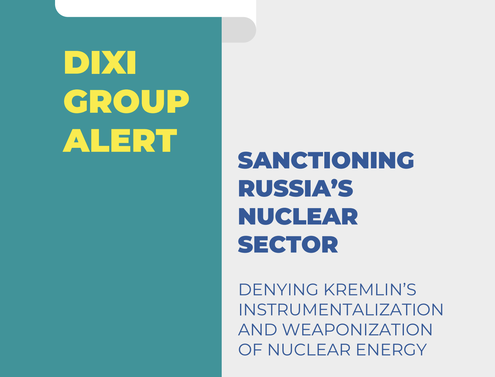 Sanctioning Russia’s nuclear sector: Denying Kremlin’s ...